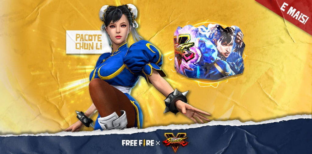 Free Fire e Street Fighter V: skin de Chun-Li já está disponível ...