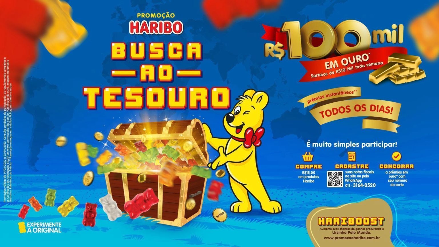 Haribo lança promoção “Busca ao Tesouro” em comemoração aos 100 anos de ...