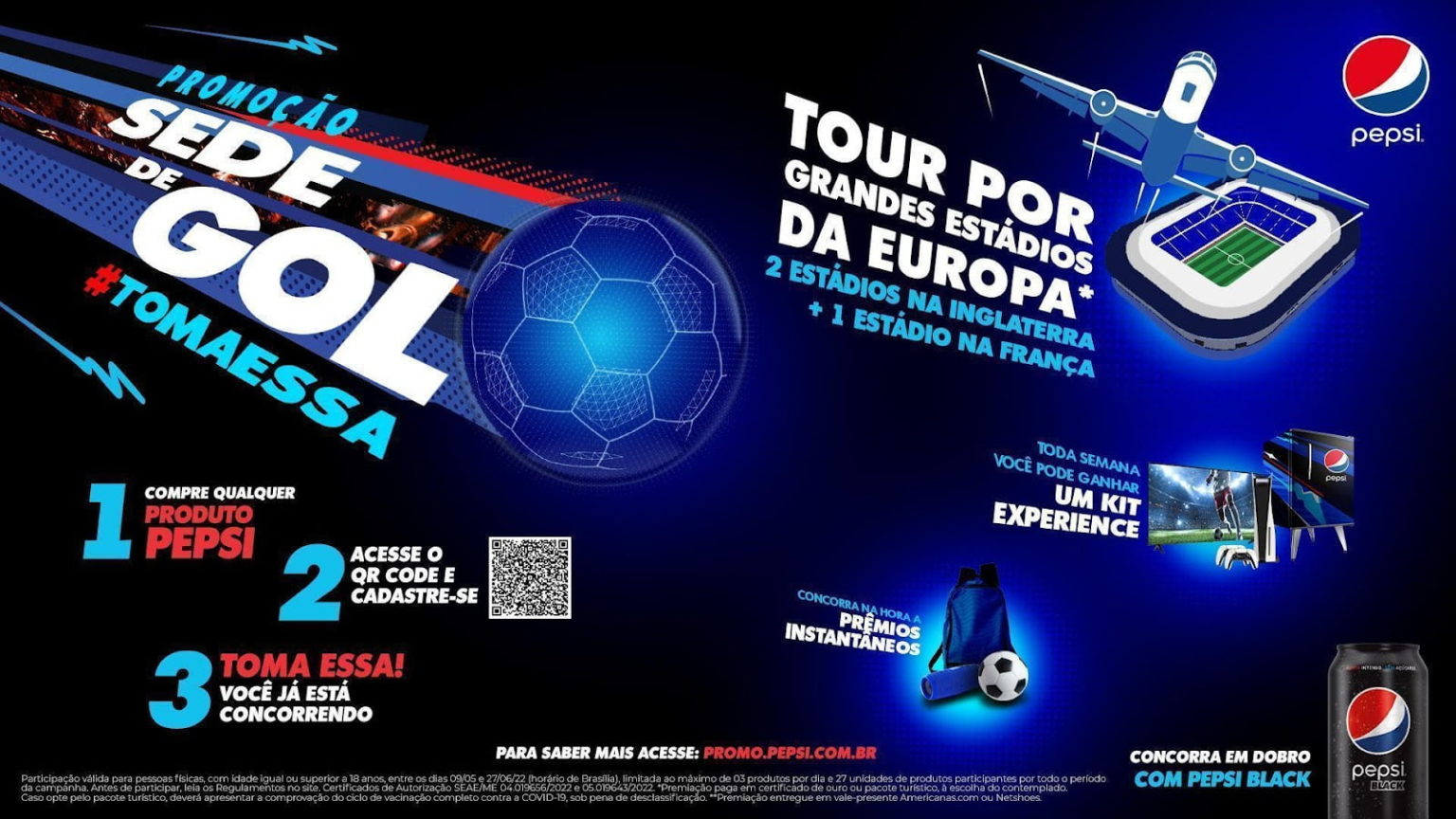 Pepsi lança promoção que levará consumidor para um tour por grandes ...