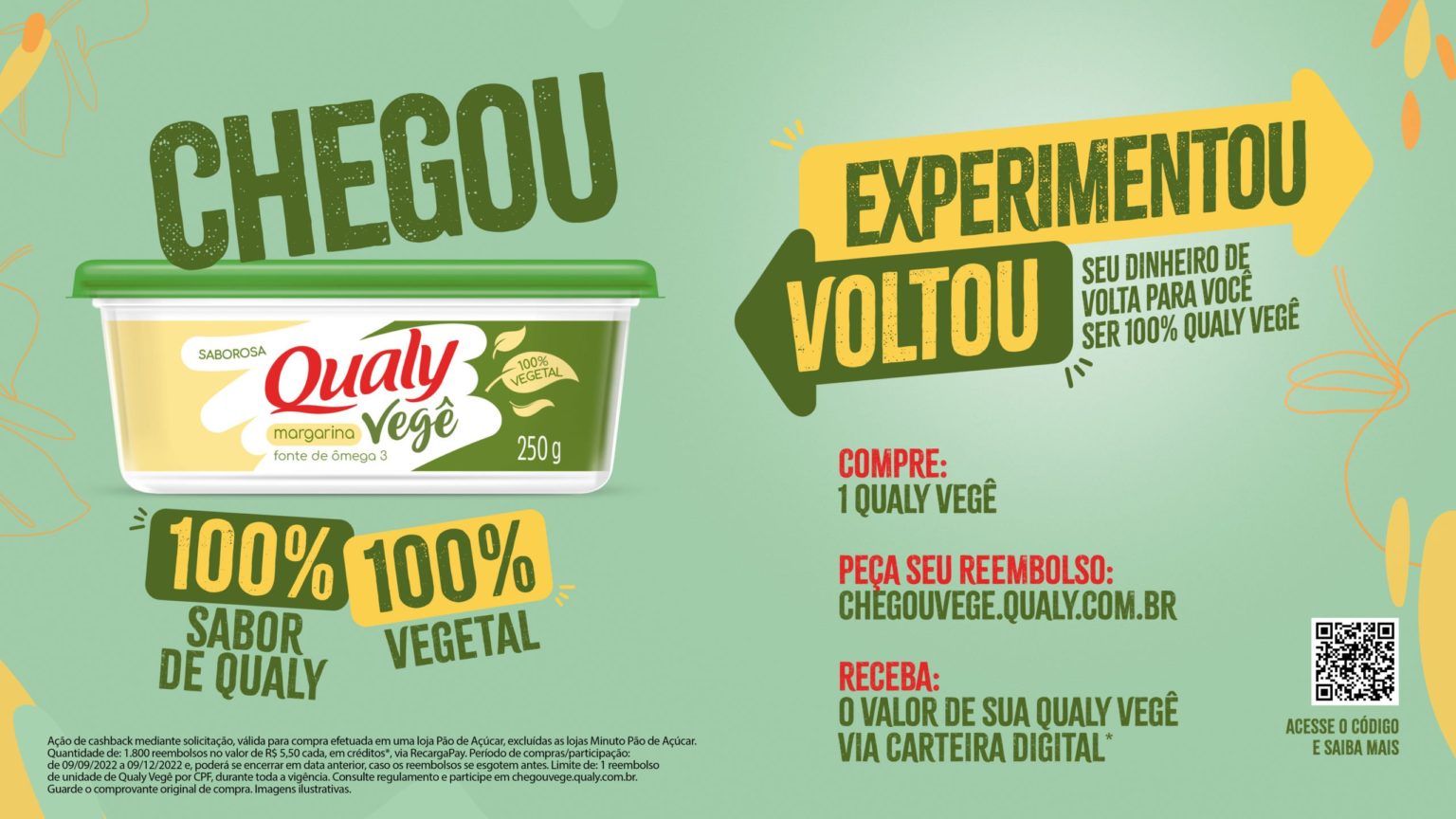 Qualy Vegê lança promoção que oferece 100% de cashback – Revista Live ...