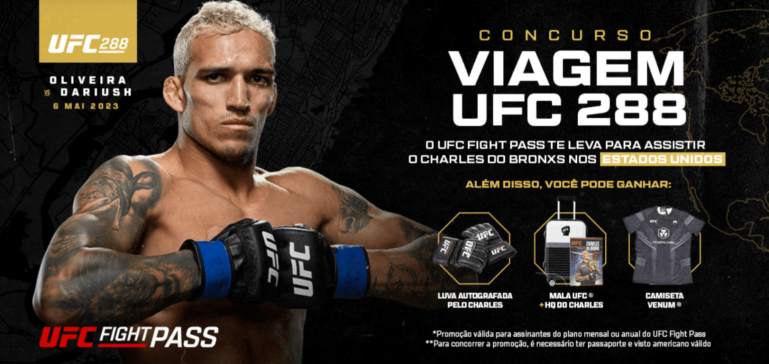 UFC Fight Pass lança promoção que levará assinante aos Estados Unidos ...