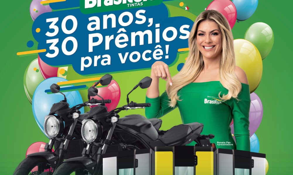 Promoção da Brasilux celebra 30 anos com sorteios de cervejeiras e ...