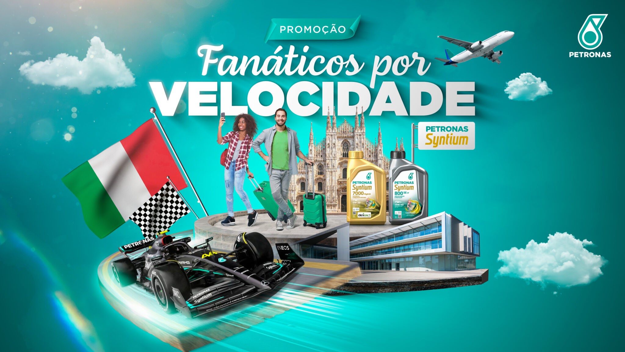 Promoção Petronas Syntium sorteará viagens para a Itália – Revista Live ...