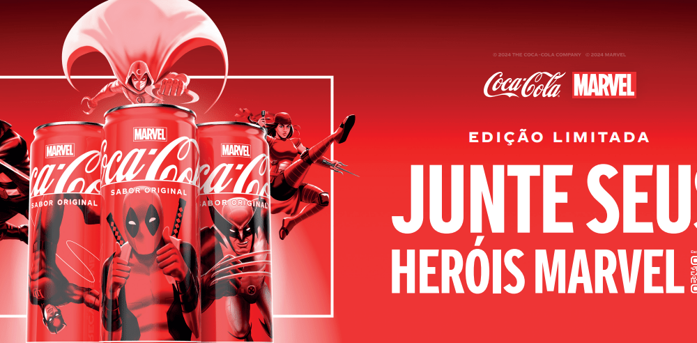 Coca-Cola e Marvel unem forças em uma colaboração dedicada aos fãs dos ...