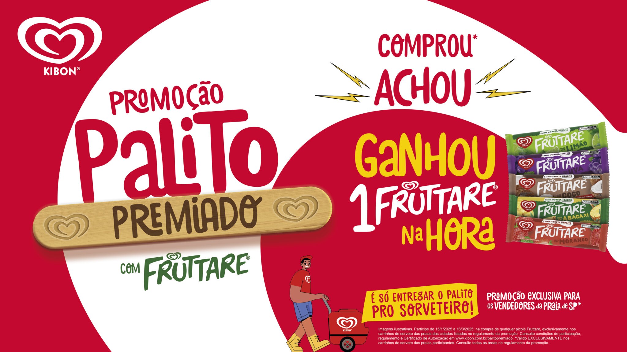 Kibon traz de volta o icônico “Palito Premiado” e distribui milhares de ...