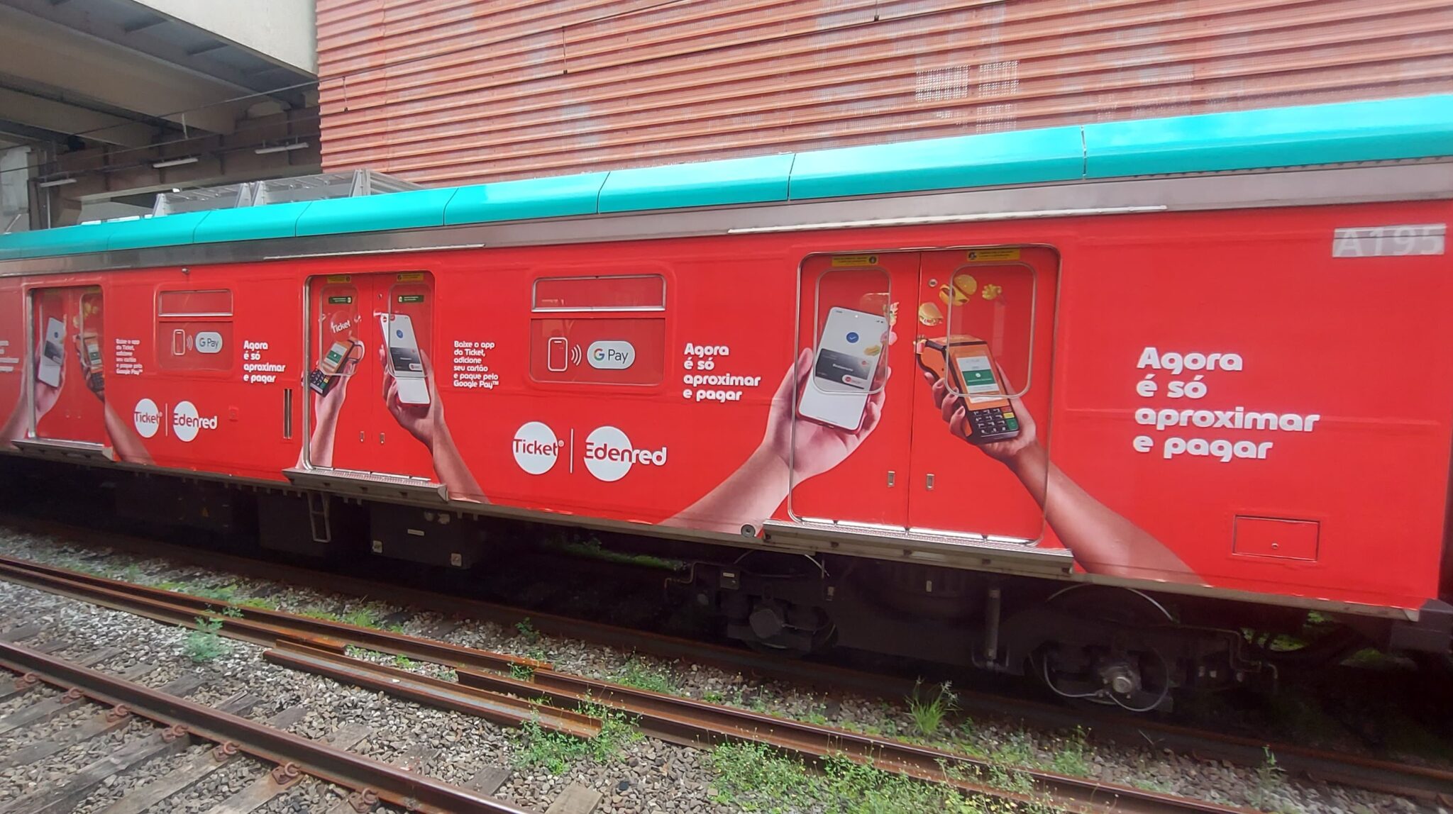 Ticket envelopa trem da linha 9-Esmeralda da CPTM – Revista Live Marketing