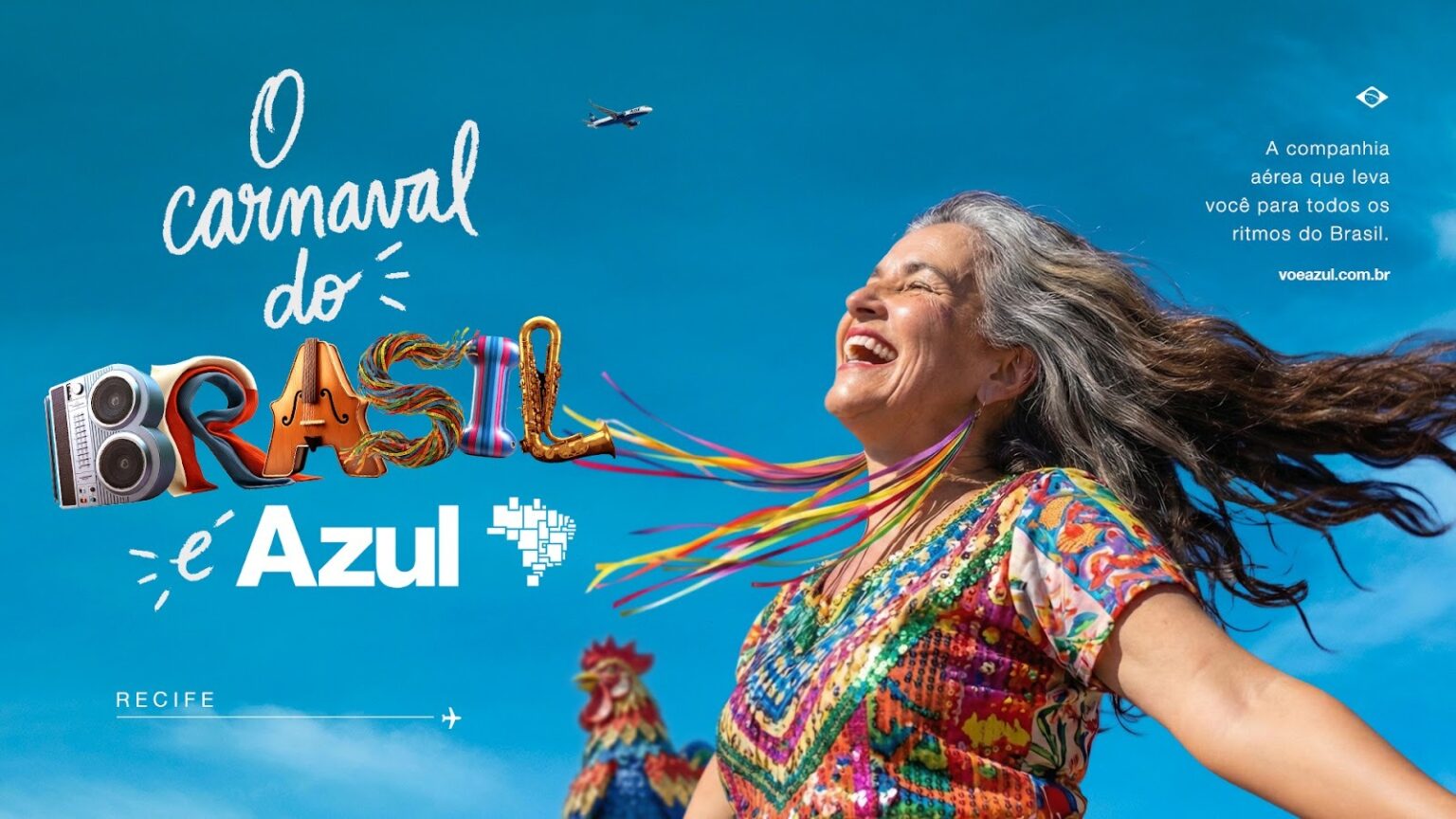 Azul lança campanha “O Carnaval do Brasil é Azul” – Revista Live Marketing
