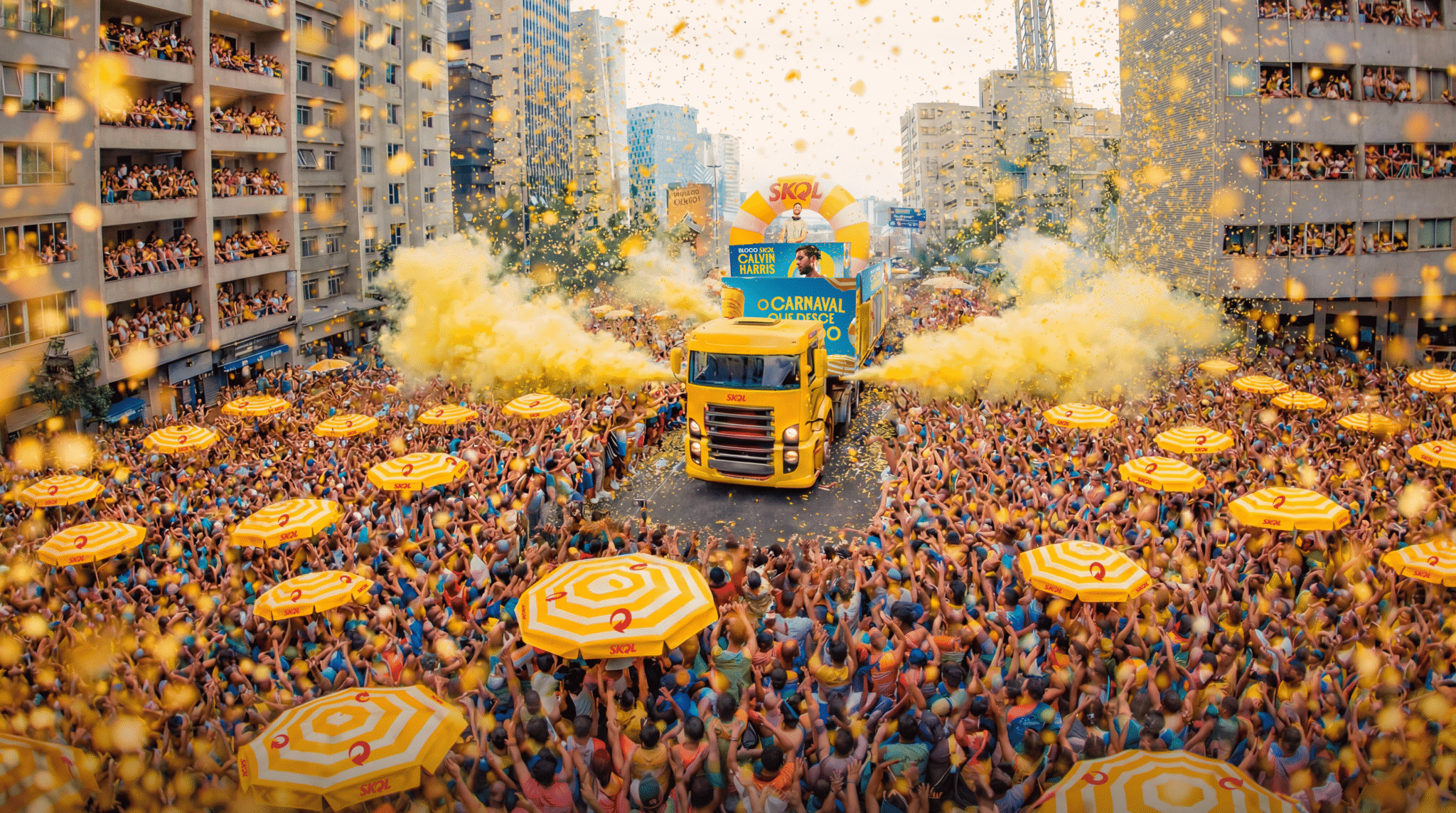 Skol leva Calvin Harris ao Carnaval de São Paulo em show gratuito no ...