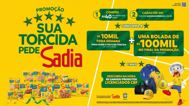 Sadia lança promoção nacional “Sua Torcida Pede Sadia” e distribui ...