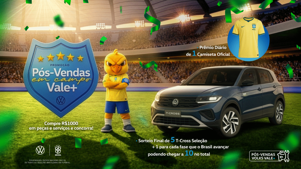 Volkswagen do Brasil lança promoção nacional “Pós-Vendas em Campo Vale+ ...